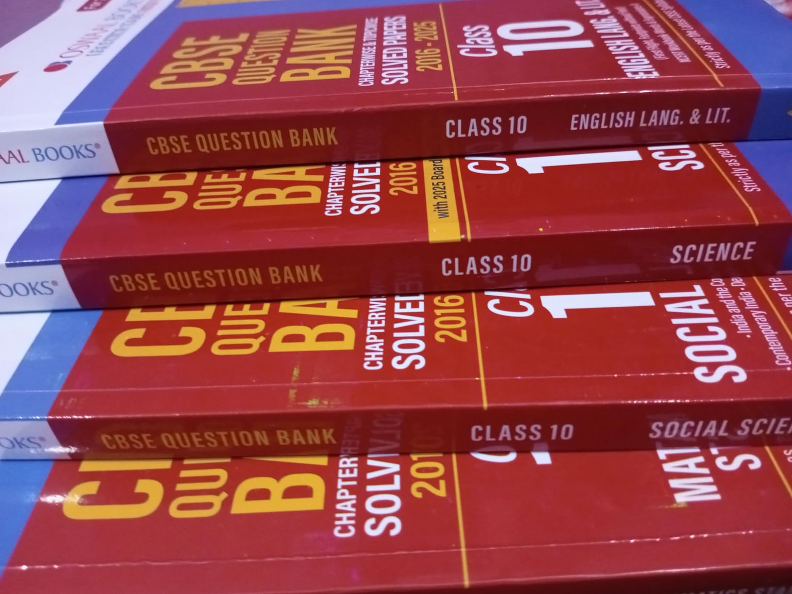 Oswaal CBSE Question Bank Class 10 Set of 4 Books | English | Maths ...
