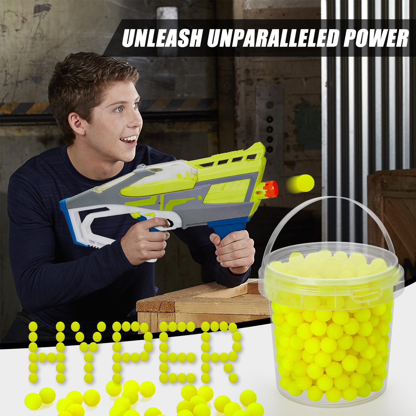 Snapklik.com : PokiiuLK 400 Refill Balls Ammo For Nerf Hyper Gun,Hyper ...