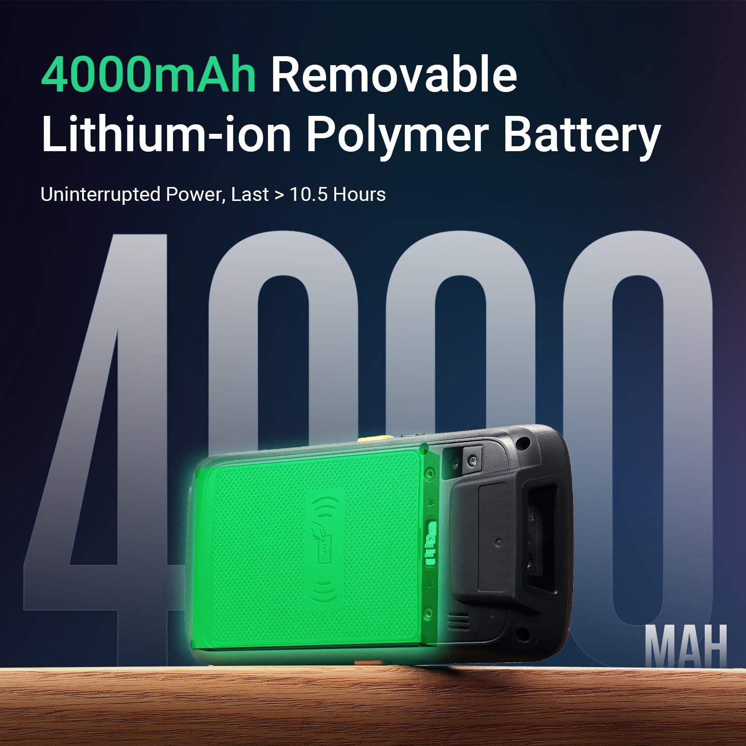 Snapklik.com : SVANTTO Android Barcode Scanner Without Pistol Grip