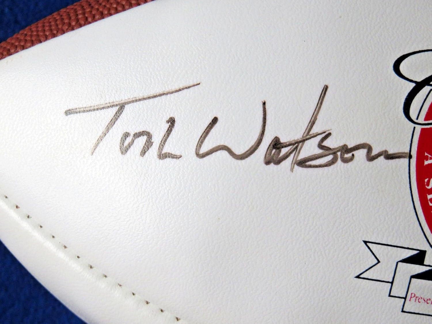 Tom Watson Signed Cadillac Golf Classic Wilson Football ~ Cert ...