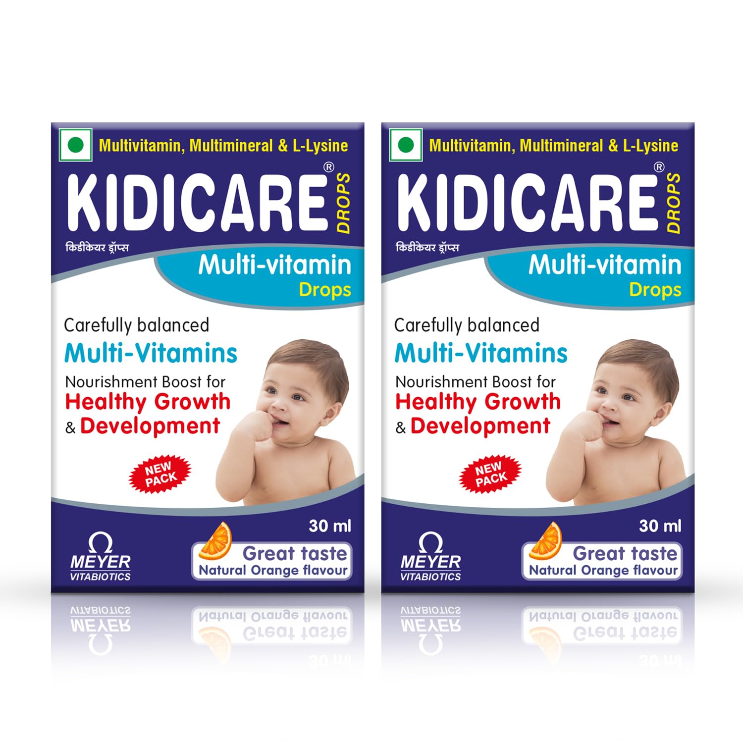 Kidicare Drops Multivitamin Syrup For Infants & Toddlers With Vitamins ...