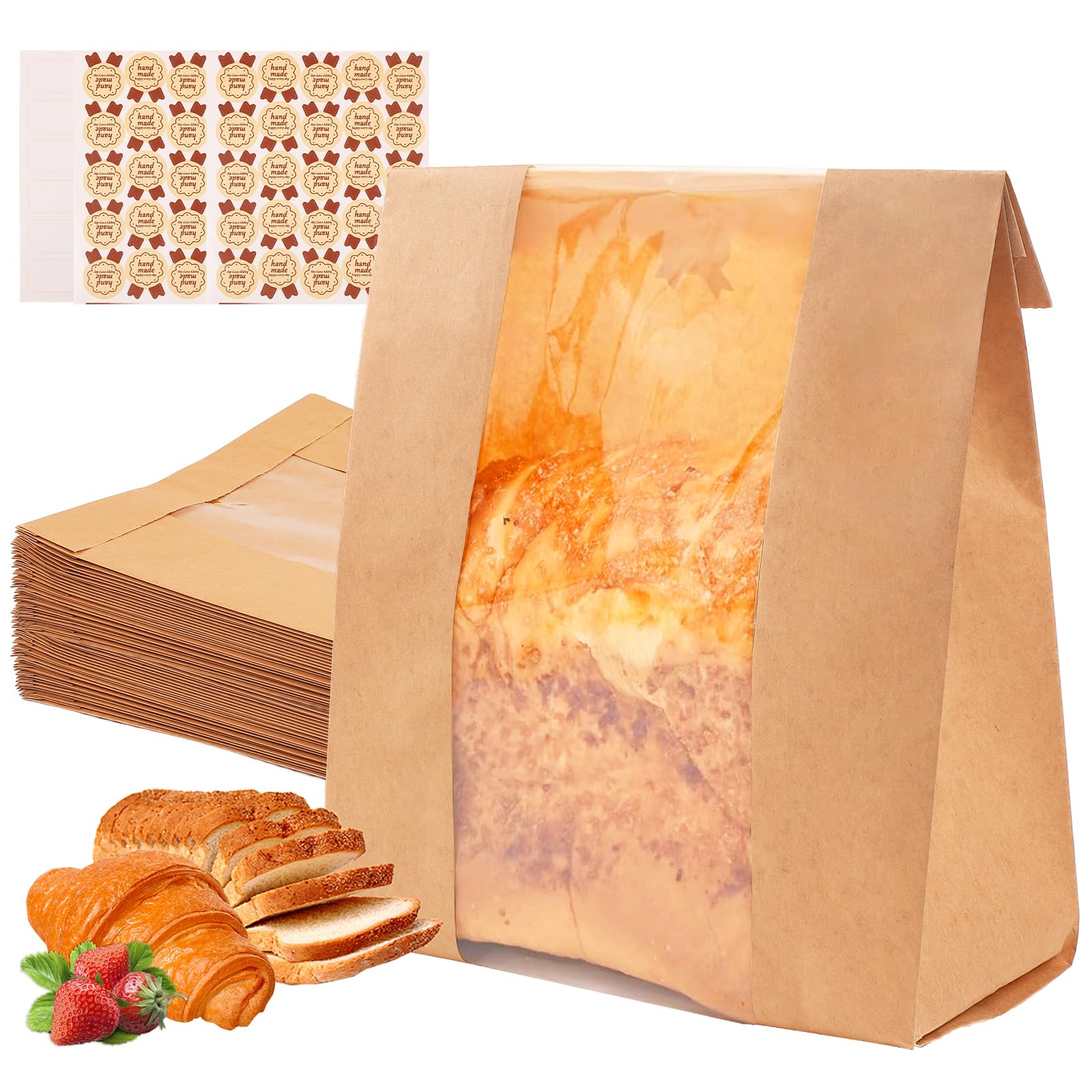 Amazon.com: Sourdough Bread Bags 32 Pcs, Bread Bags for Homemade Bread ...