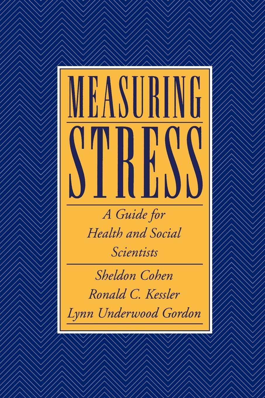 Amazon.com: Measuring Stress: A Guide for Health and Social Scientists ...