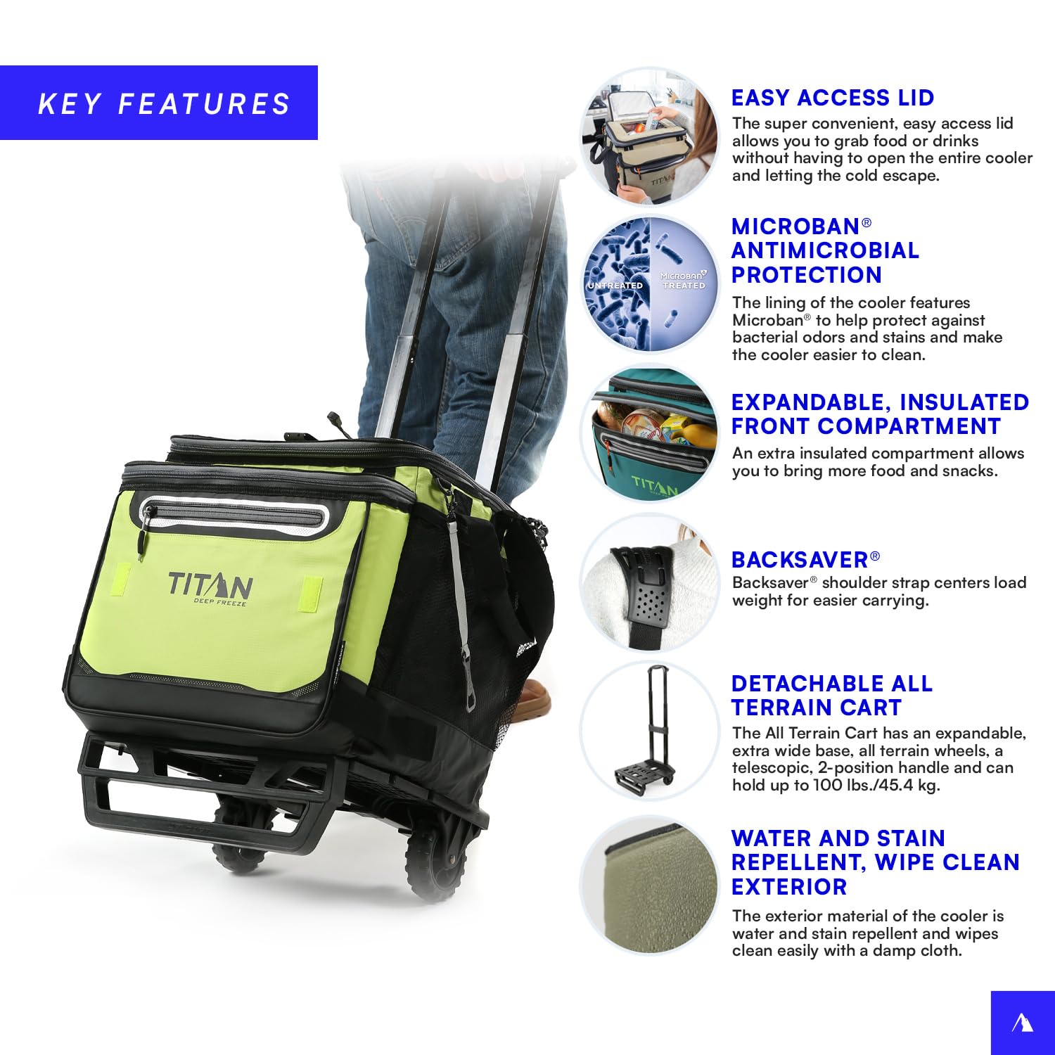 Snapklik.com : Arctic Zone Titan Deep Freeze 60 (50+10) Can Collapsible ...