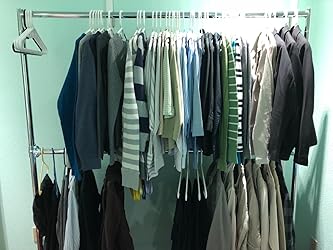 Amazon.com: Only Hangers GR600-EH Deluxe Commercial Grade Rolling Z ...