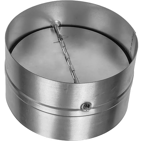 6 Inch Backdraft Damper Back Draft Vent Duct Shutter Blocker, Backflow ...