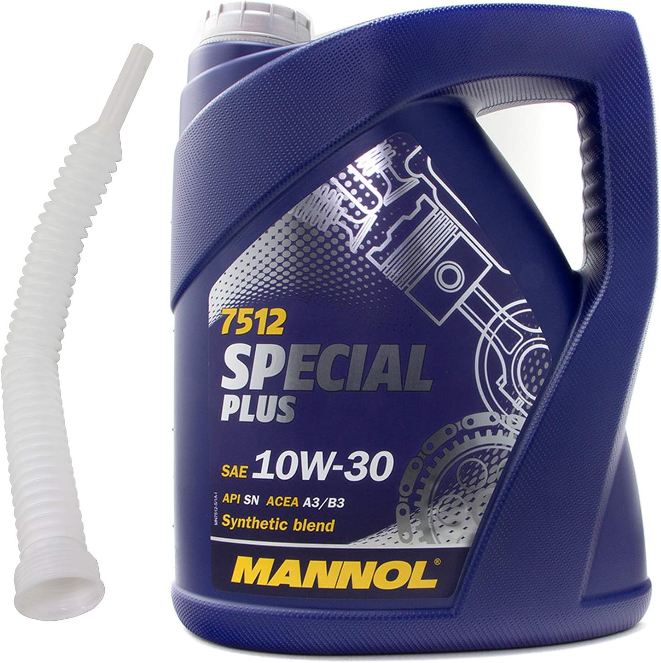 MANNOL 7512 Special Plus 10W-30 API SL/CF Motorenöl, 4 Liter : Amazon ...