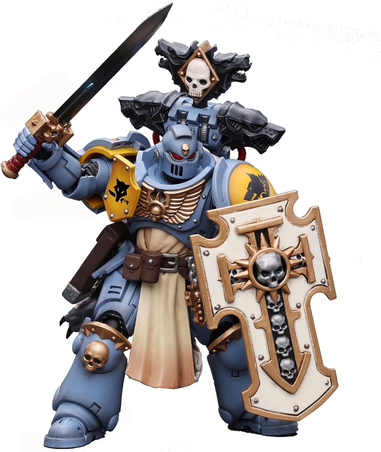 Amazon.com: JOYTOY Warhammer 40,000 1/18 Action Figure Space Wolves ...