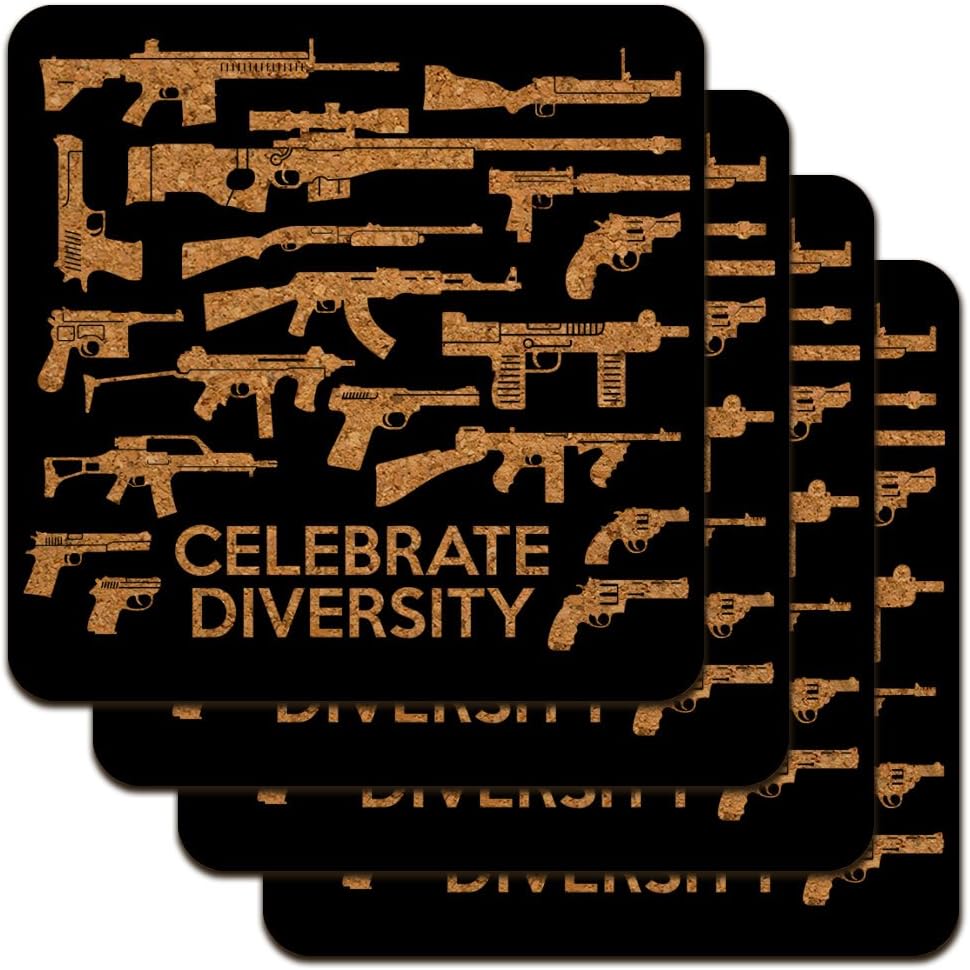 Amazon.com | Guns Weapons Rifles Celebrate Diversity Second 2nd ...