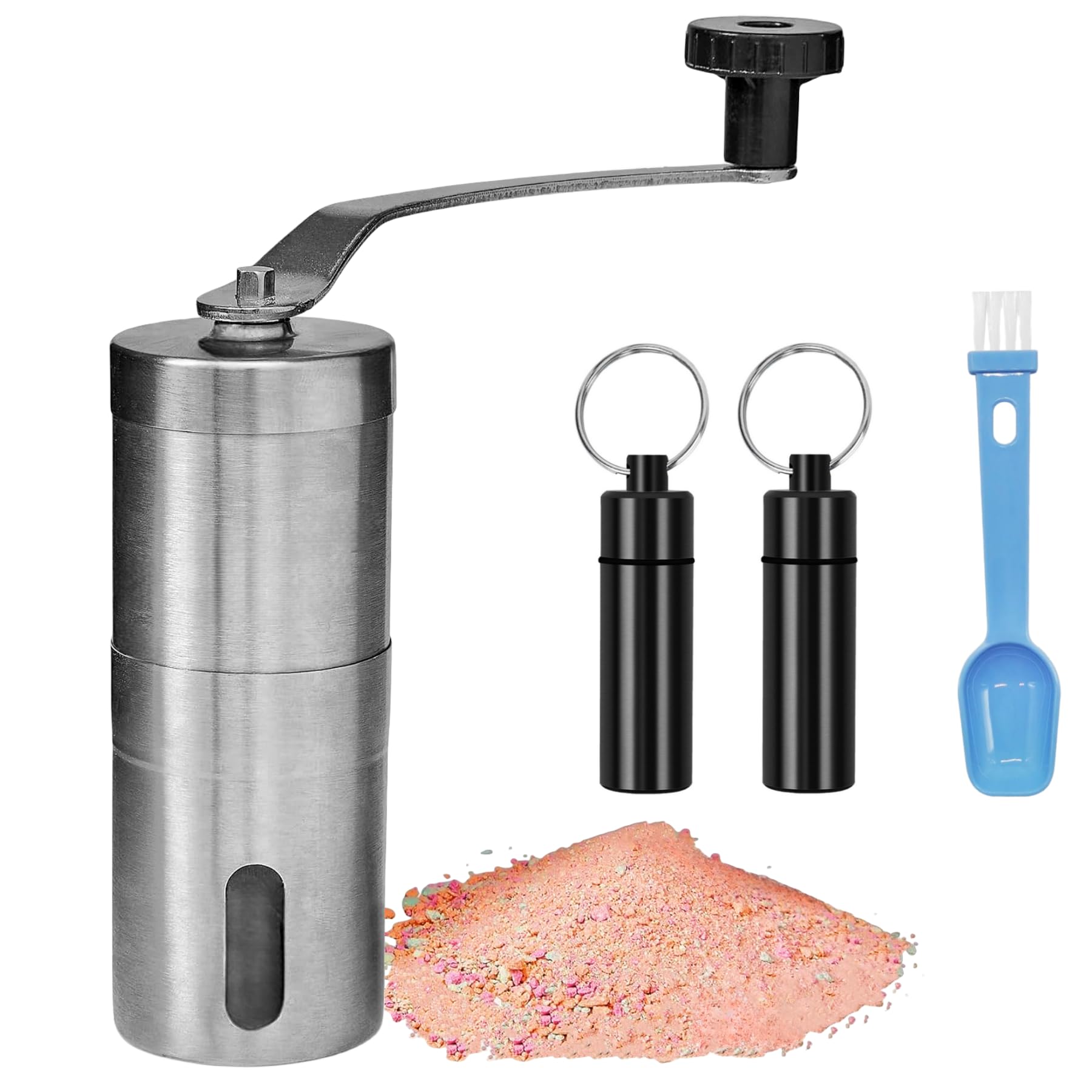 Amazon.com: Home Goods Pill Crusher Adjustable Grinder Stainless Steel ...