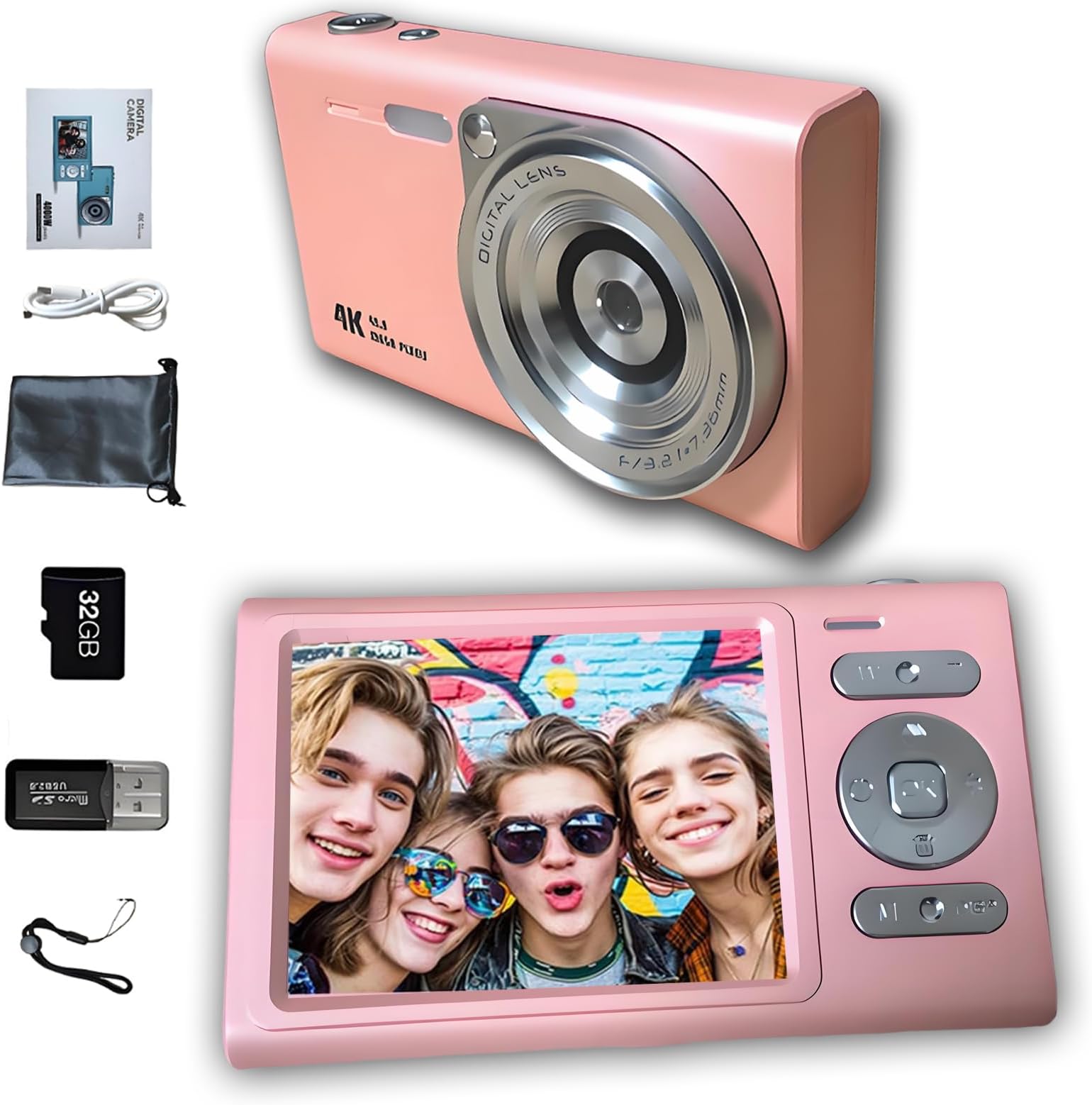 digital camera pink: All-in-One Digital Cameras: Amazon.com.au