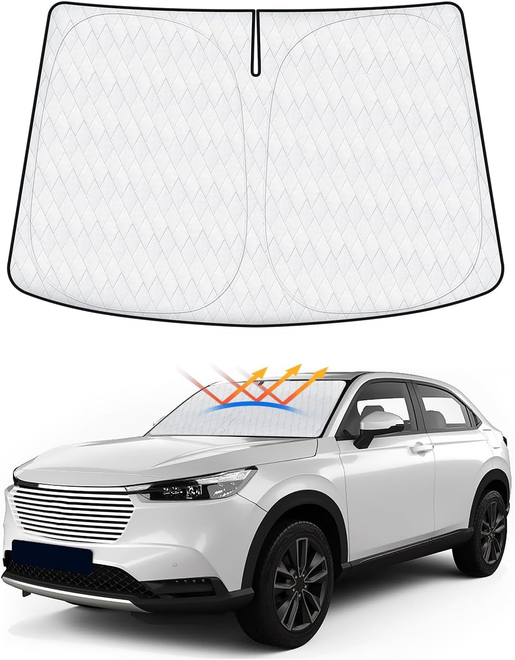 Amazon.com: Proadsy 2024 Upgrade Front Windshield Sun Shade Foldable ...