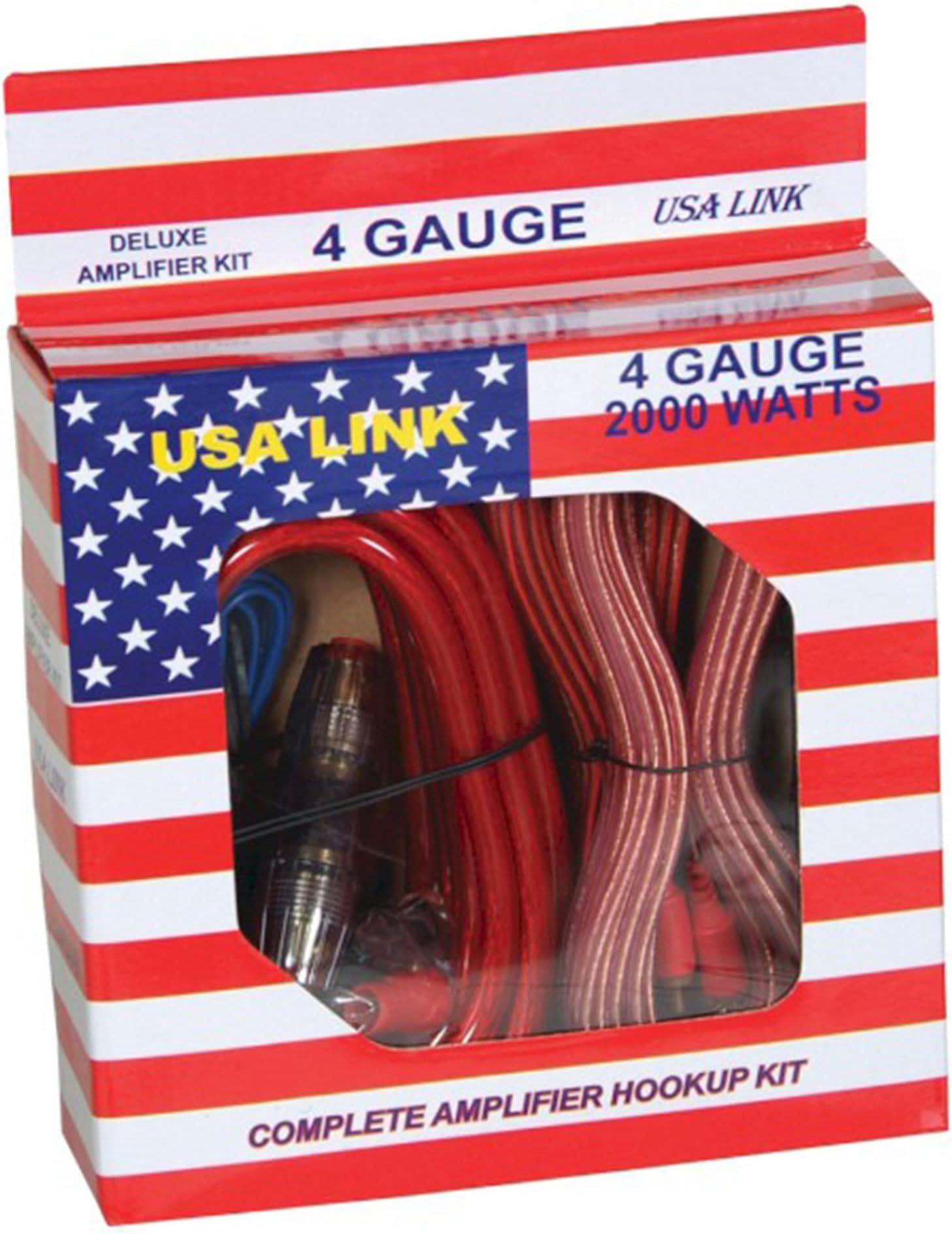 Amazon.com: Audio360 USA 0 Gauge Cable 5000W HOT Car Amplifier ...