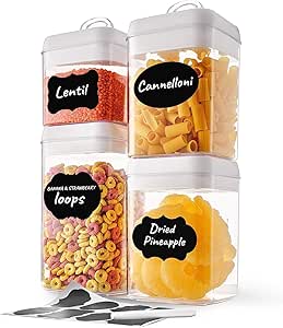 Amazon.com: BPC Airtight Food Storage Containers - 4-Piece Set for ...