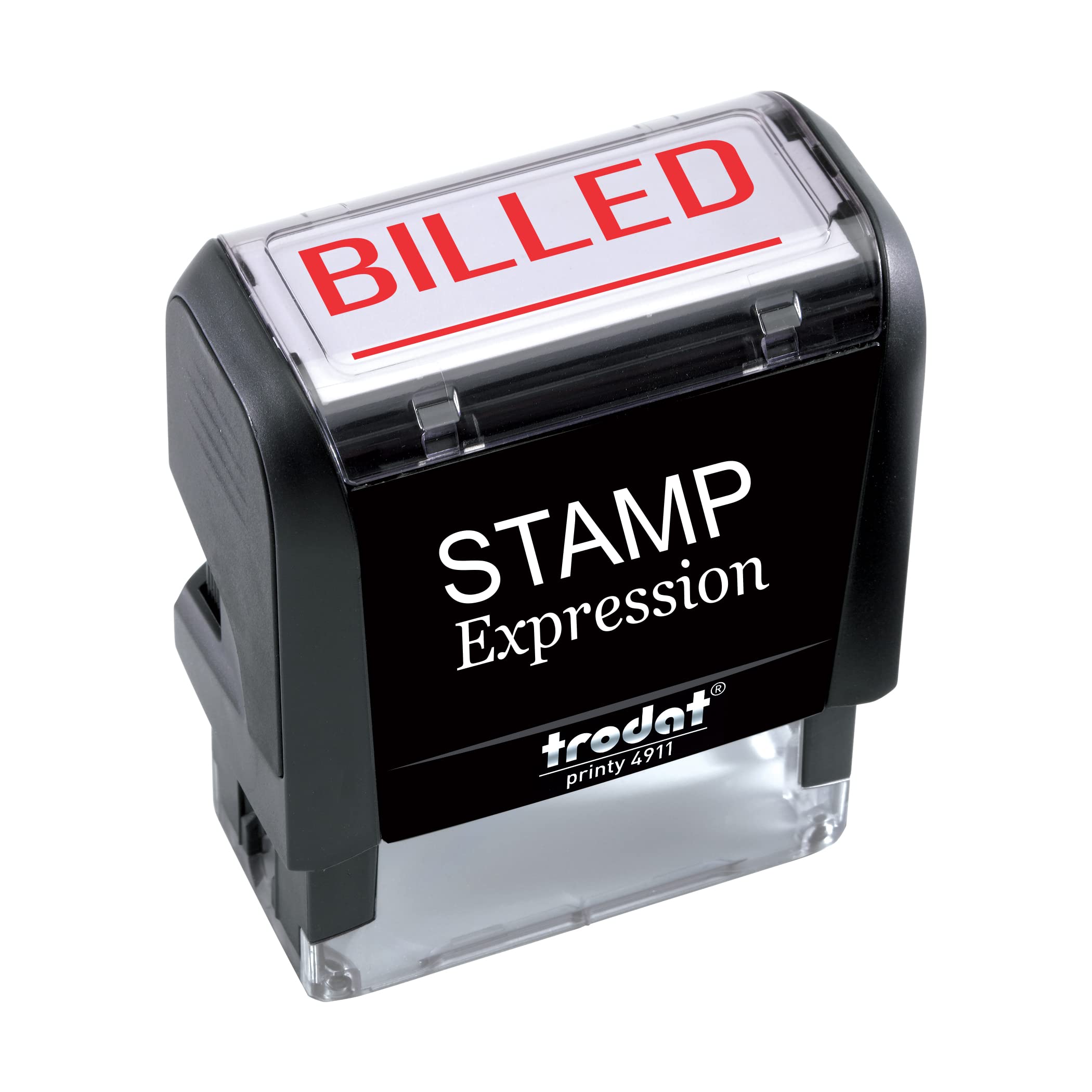 Amazon.com : StampExpression - Billed with Line Office Self Inking ...