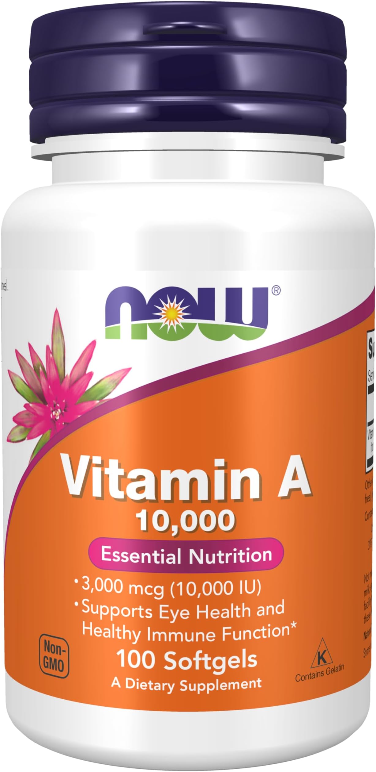 Amazon.com: MSNOR Bio-Tech Pharmacal A-25 Vitamin A 25,000 IU - 100 ...