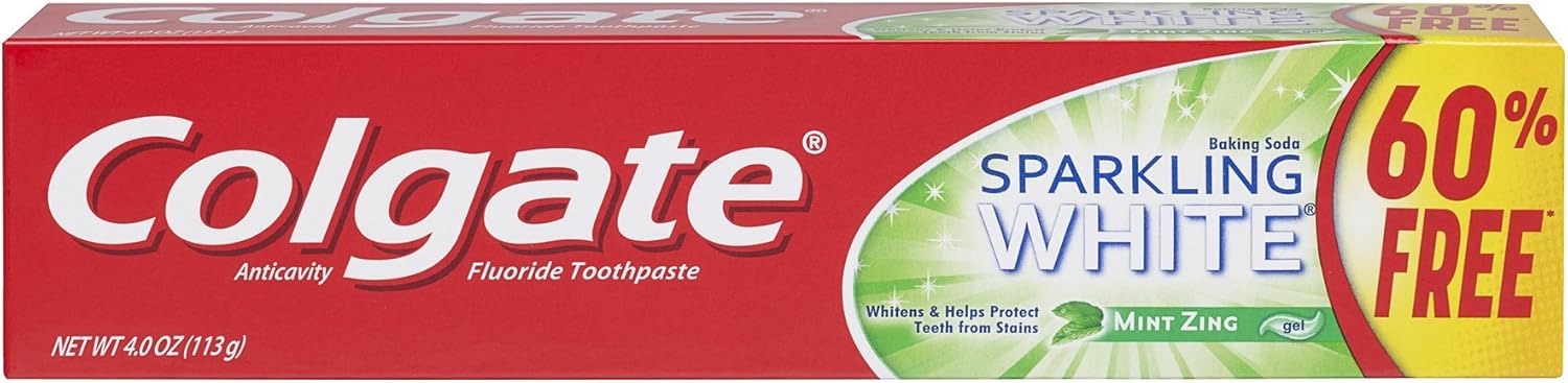 Colgate Pasta de dientes blanca brillante : Amazon.com.mx: Belleza