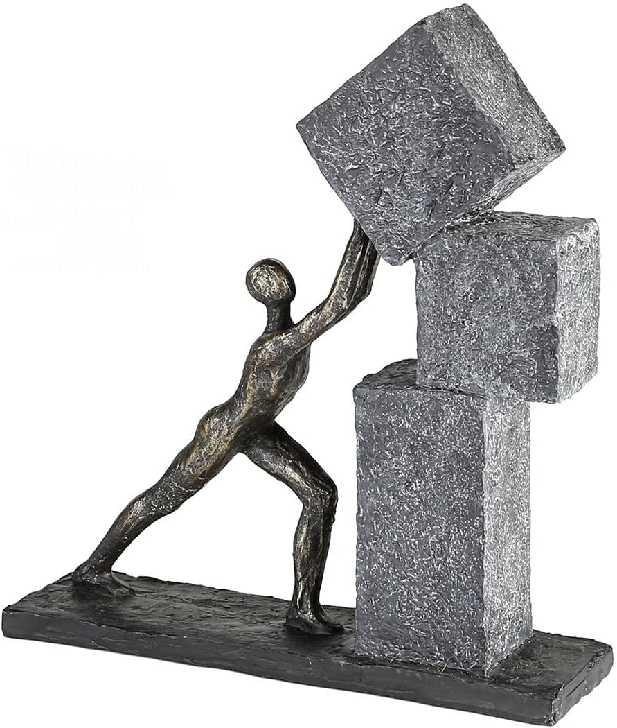 Casablanca Sculpture « Patience », en Bronze, 34 x 41 cm : Amazon.fr ...