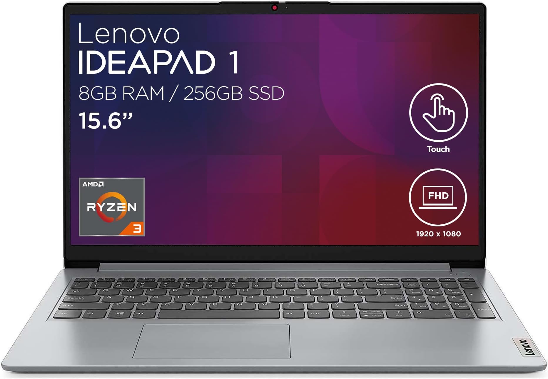 Lenovo Bundle Laptop IdeaPad 3, Intel Ci3, RAM 8GB, HDD 1TB + SSD 128GB ...