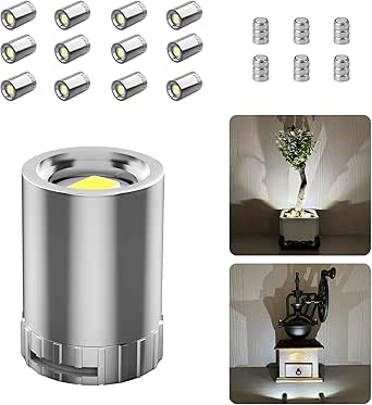 Novantl 12 Pack Mini LED Lights, Cold White Small LED Light, Mini ...