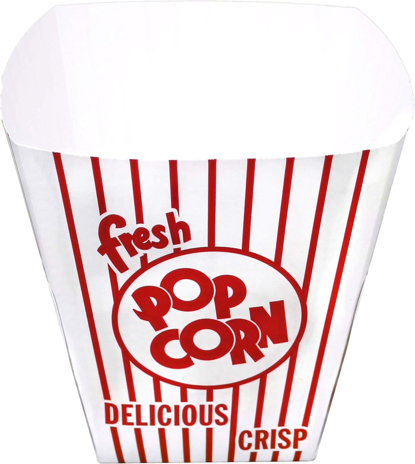 Amazon.com | Disposable Popcorn Serving Bowl, 7" x 7" Inch, 25 Pack ...