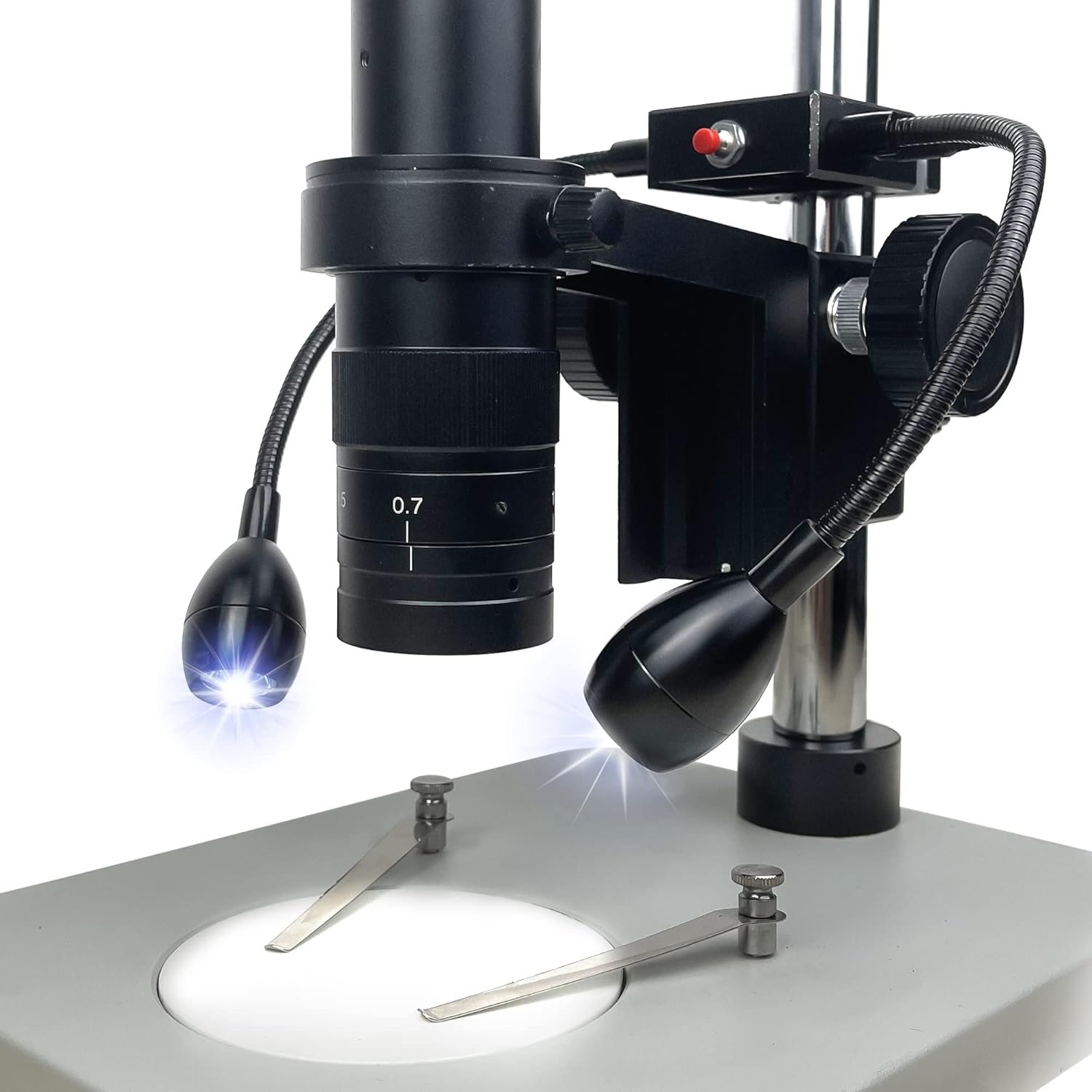 Amazon.com : LED Spot Light for Microscope, 6 WATT LED Gooseneck ...