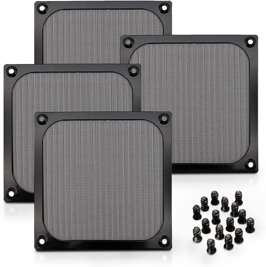 Amazon.com: 4 Pack of Mesh Grills with Screws (80mm)