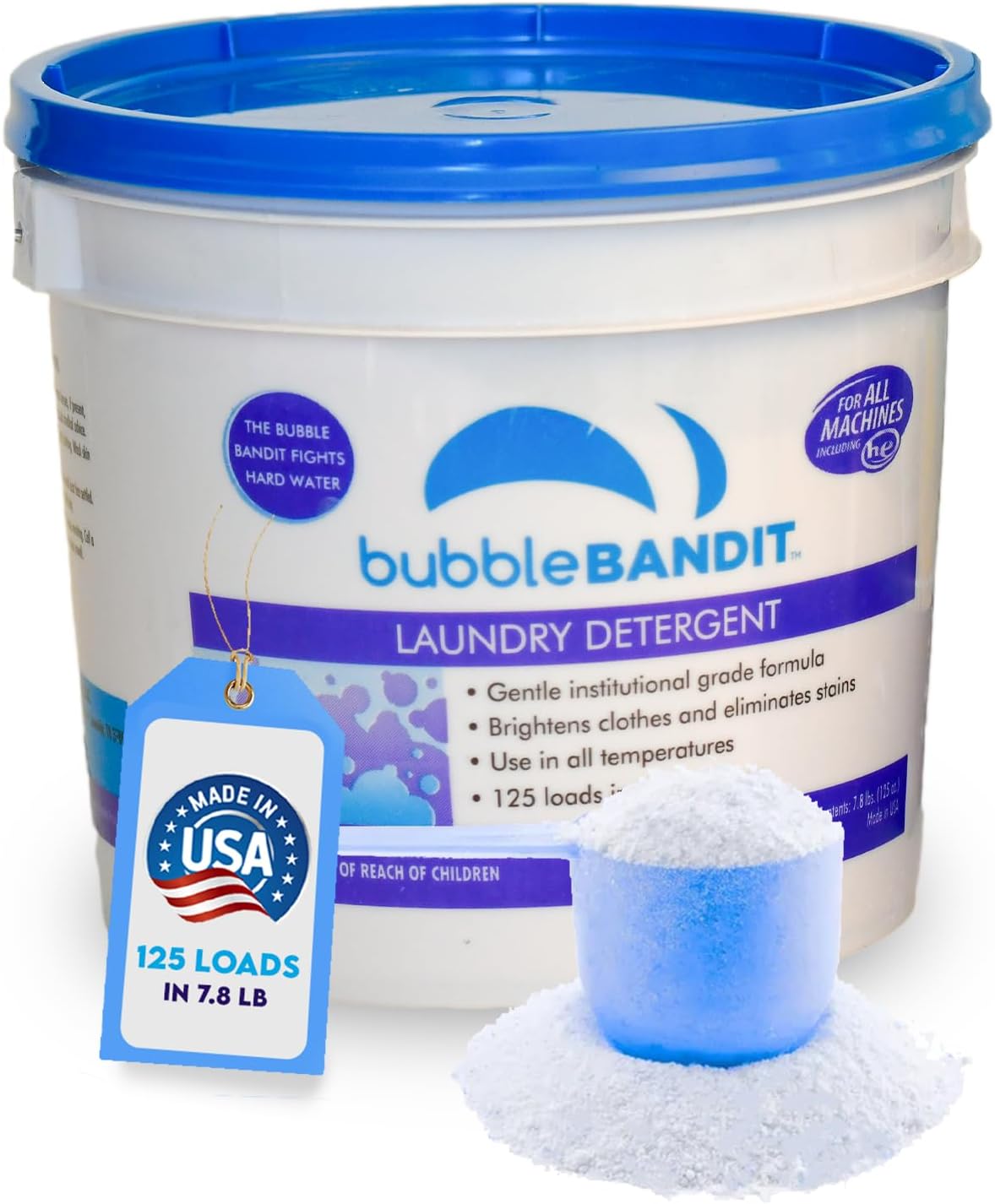 Amazon.com: Bubble Bandit BIG BOOST Hard Water Washing Soda for Laundry ...