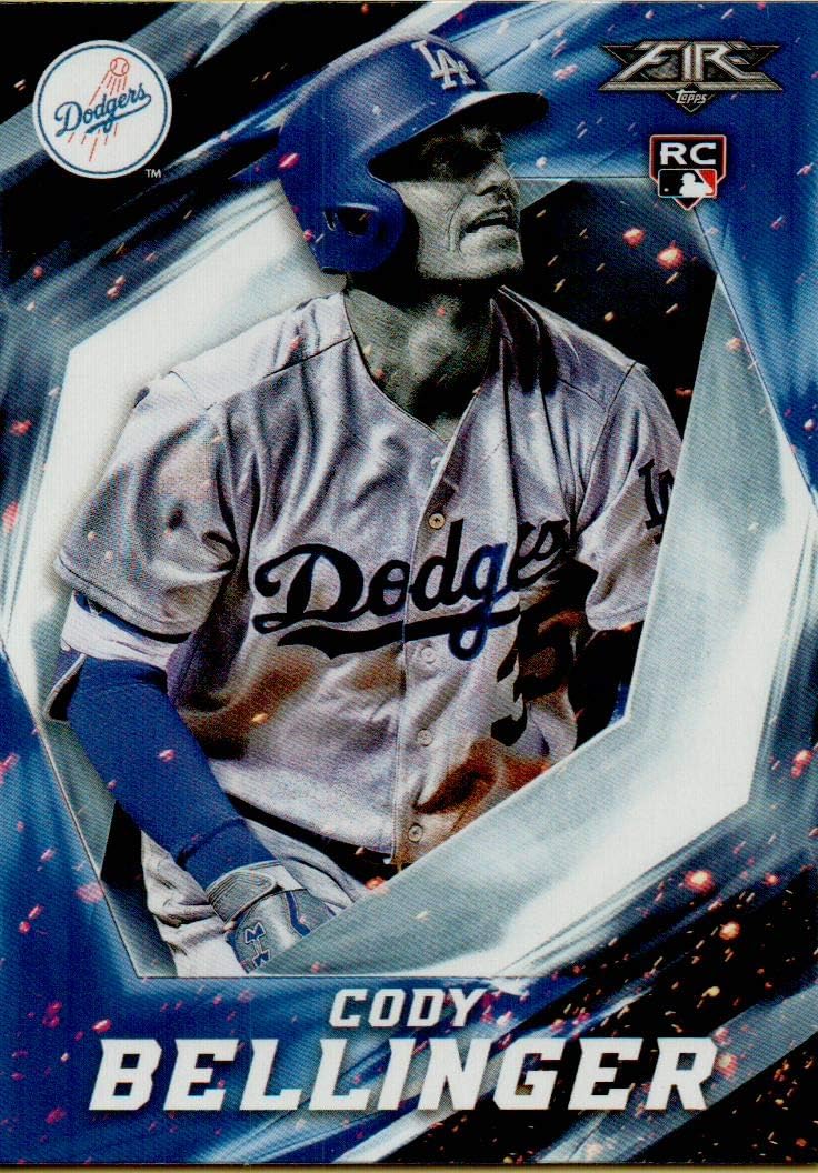 Amazon.com: 2017 Topps Fire Baseball #121 Cody Bellinger Rookie Card ...