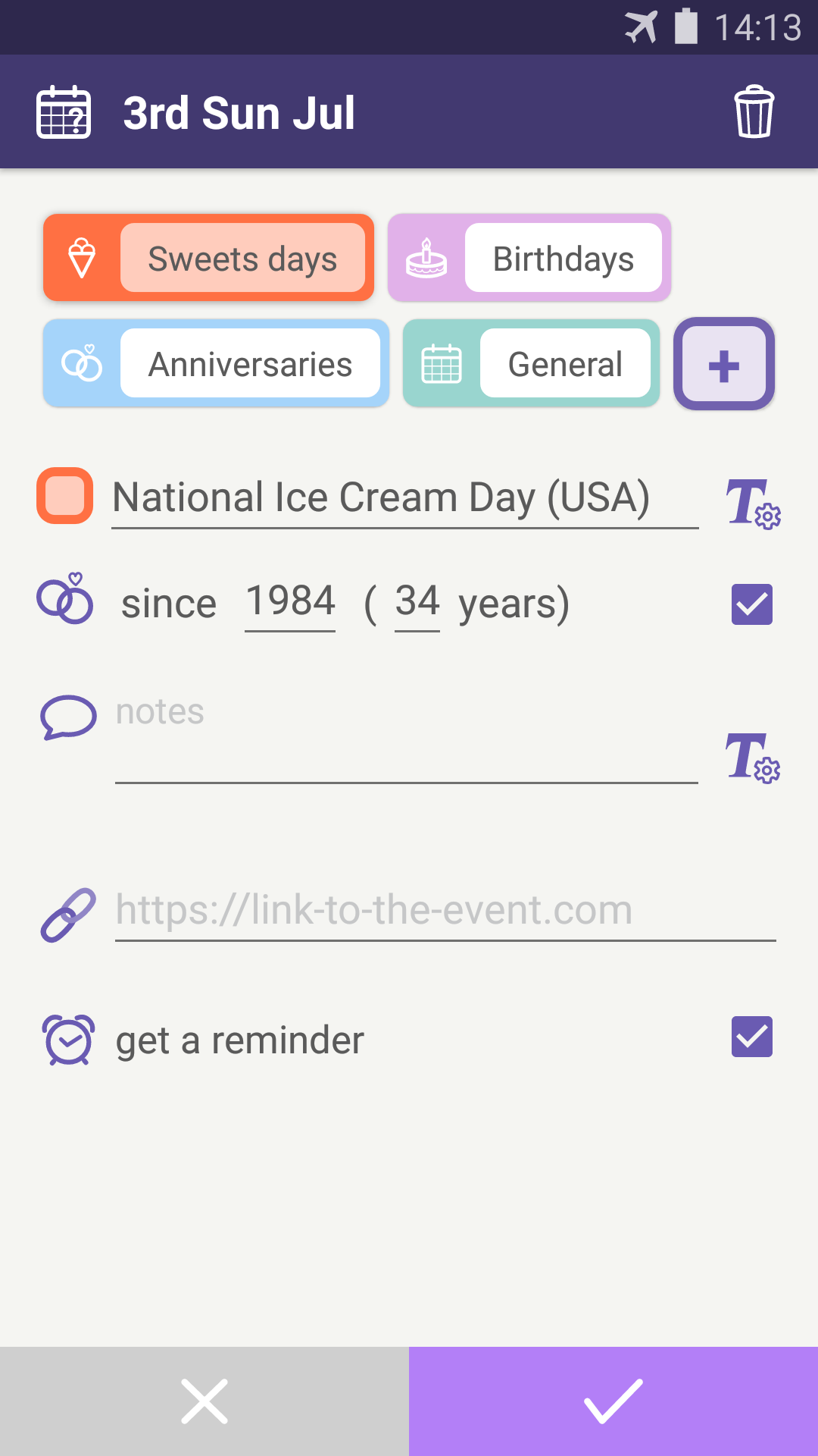 Celebrate! - Fun celebrations calendar - App on Amazon Appstore