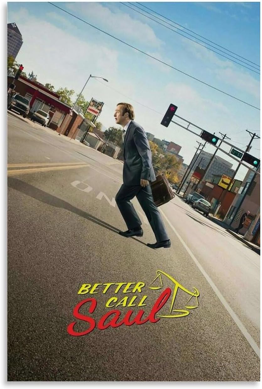 juaseehke Better Call Saul Poster Season 2 Decorative Canvas Poster ...