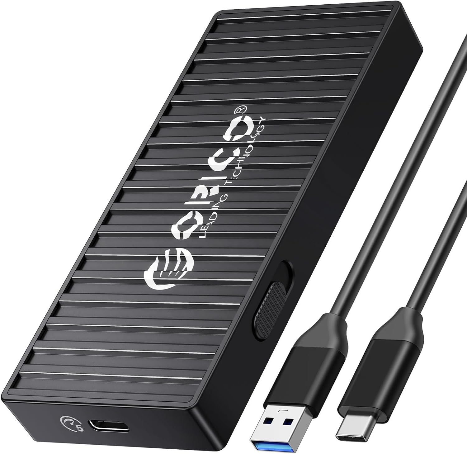 ORICO M.2 SATA SSD Enclosure, Tool-Free 5Gbps USB C Adapter, USB 3.2 M2 ...