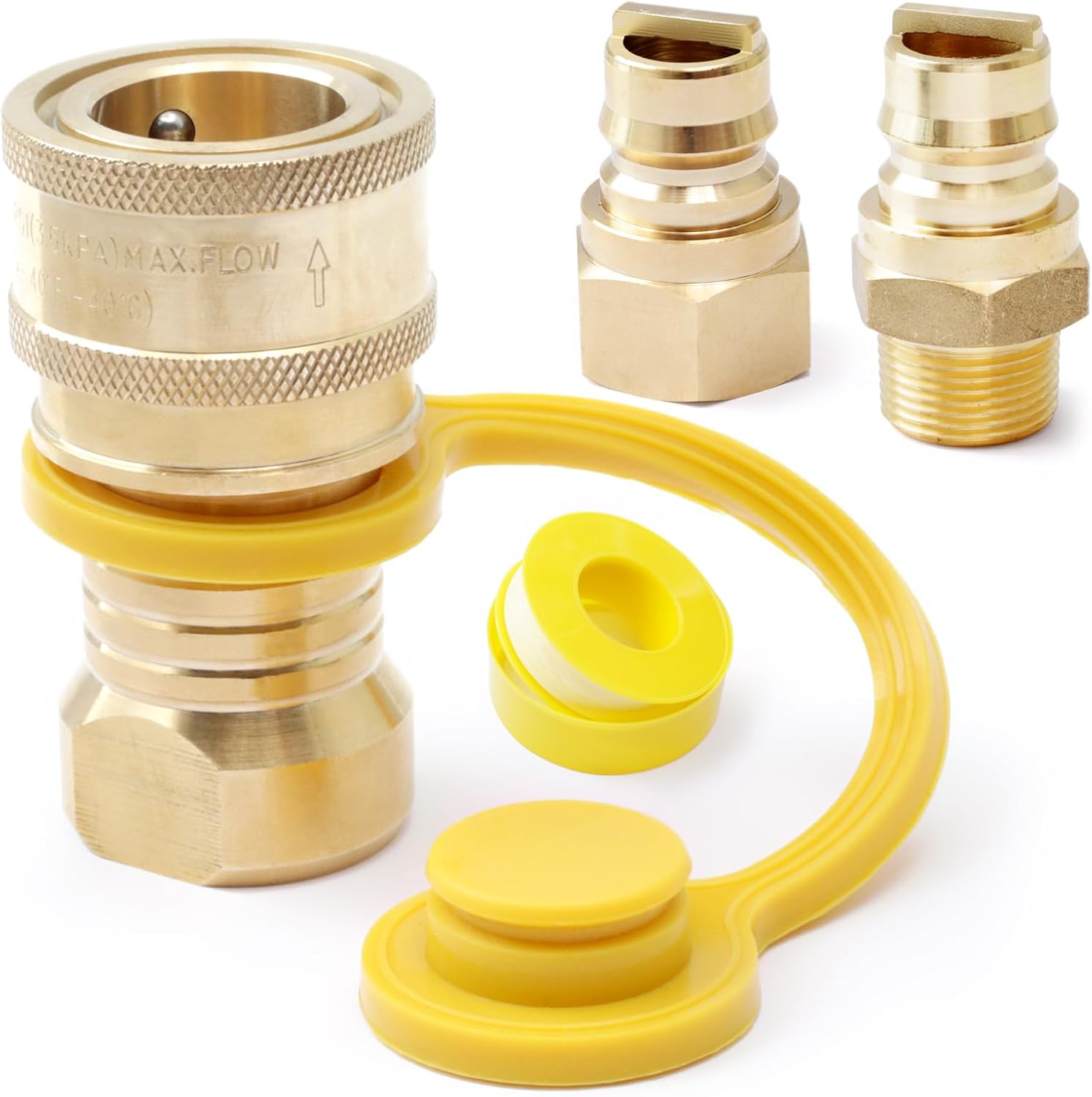 Amazon.com : Lisnhlin 3/4 Inch NPT Quick Connect/Disconnect kit for ...