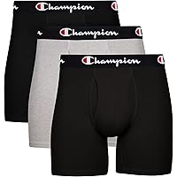 3-Pack Champion Mens Underwear Boxer Briefs