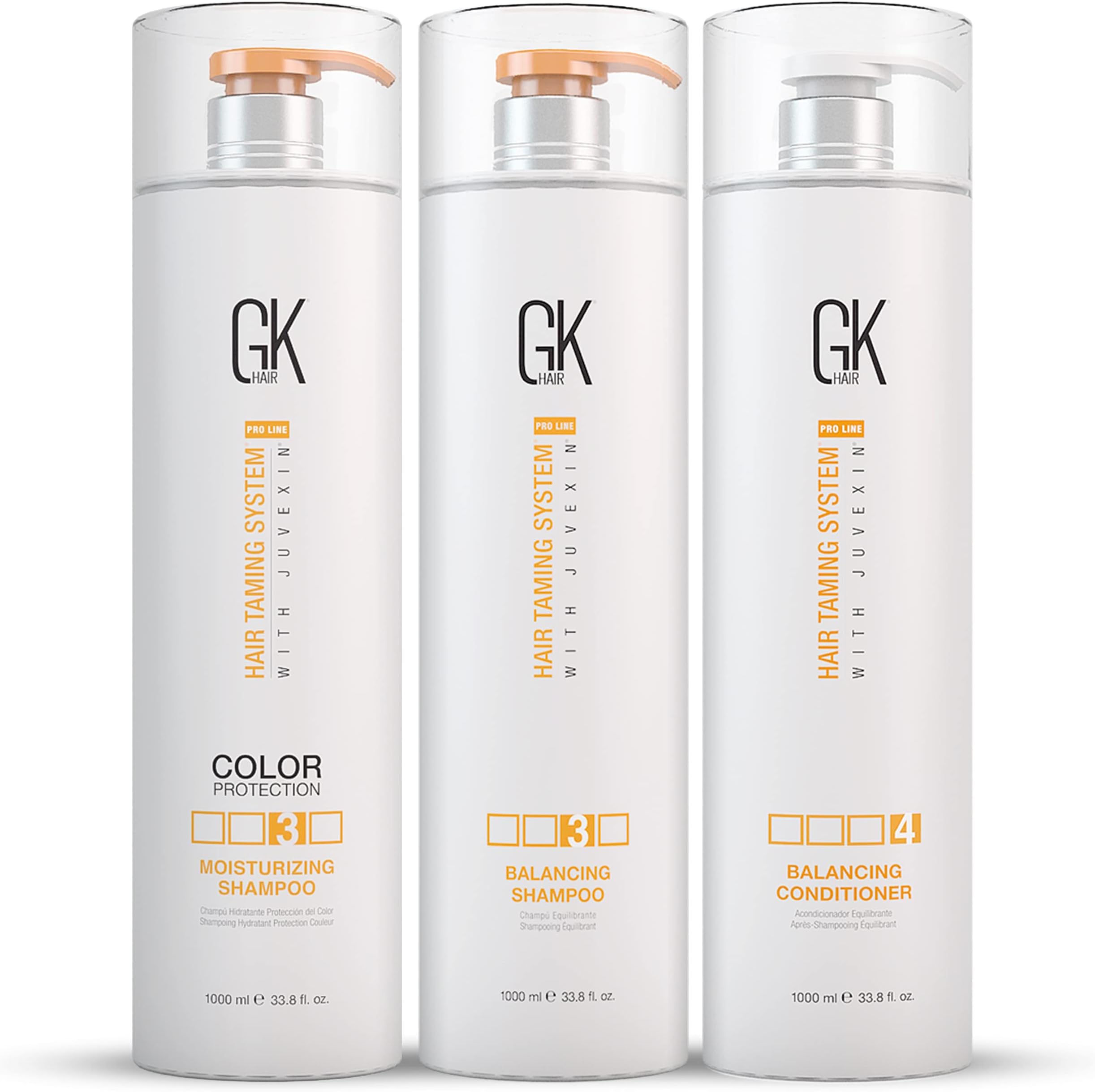 Amazon.com : GK Hair Global Keratin Balancing Shampoo and Conditioner ...