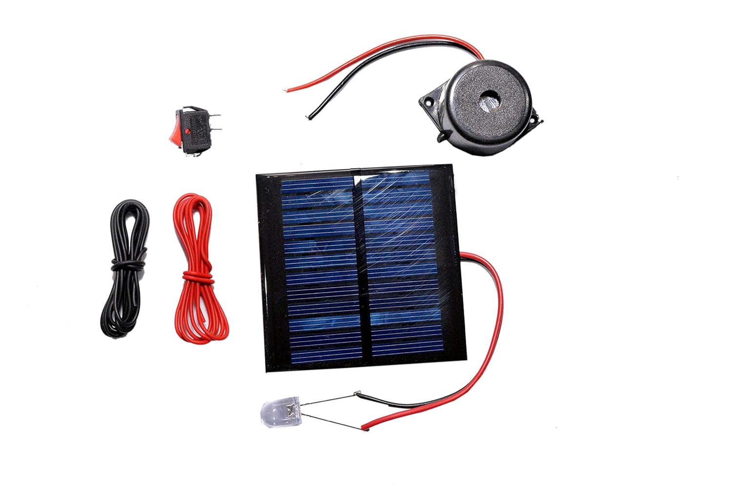 Buy Grow Education School Science Project Working Model Solar Buzzer ...