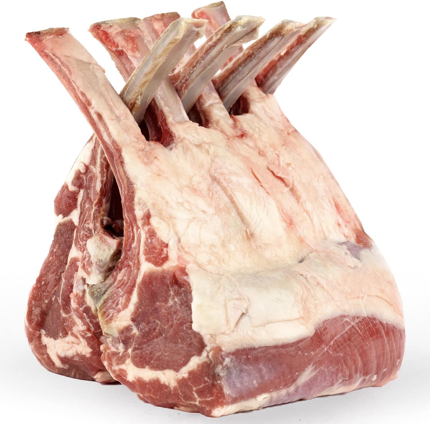 Amazon.com: Bone-in Frenched Rack Lamb Ribs Chops - 8 Ribs (approx. 1.5 ...