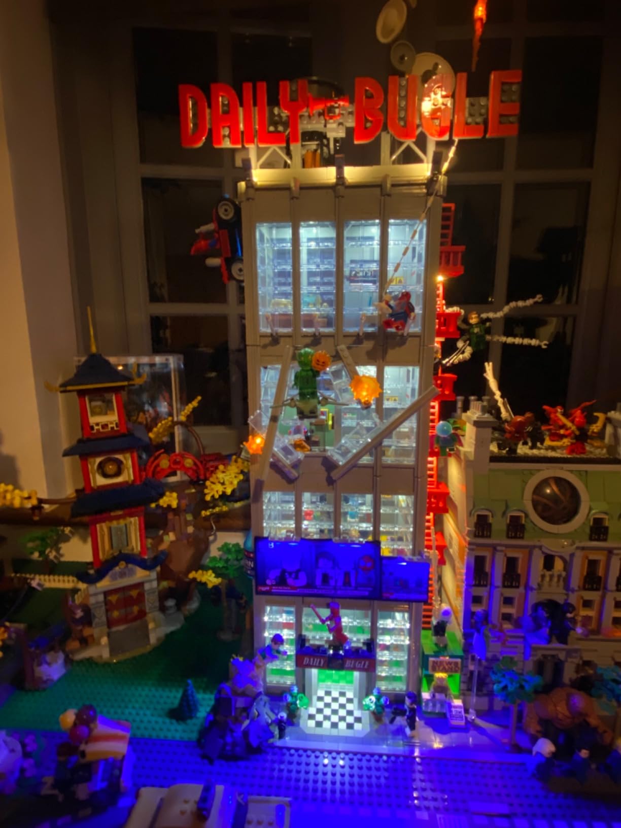 GEAMENT LED Light Kit Compatible with LEGO Daily Bugle - Lighting Set ...