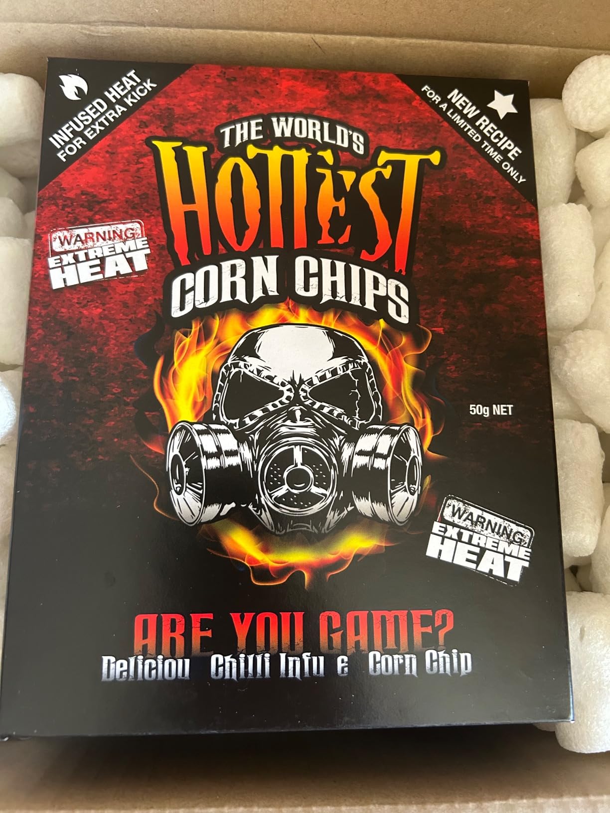 Chilli Seed Bank Worlds Hottest Corn Chips 50 g : Amazon.com.au: Grocery