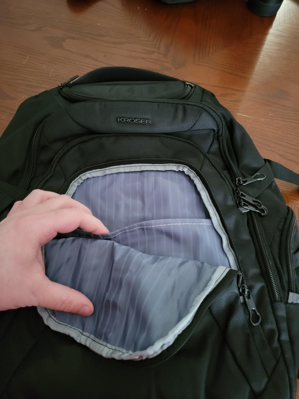 $8/mo - Finance KROSER Travel Laptop Backpack 18.4 Inch XXXL Gaming ...