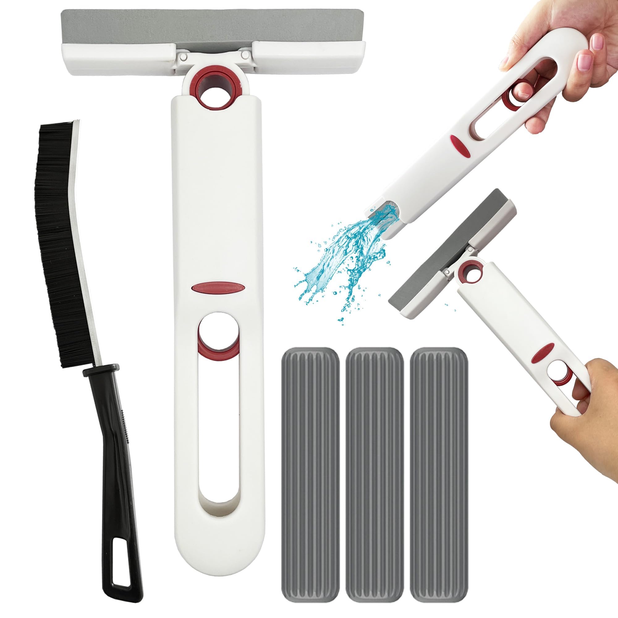 Amazon.com: Mini Mop Portable Self-Squeeze Small Mop, Hand Free ...