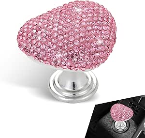 Amazon.com: Shakas Bling Car One-Touch Start Button, Personalized Heart ...