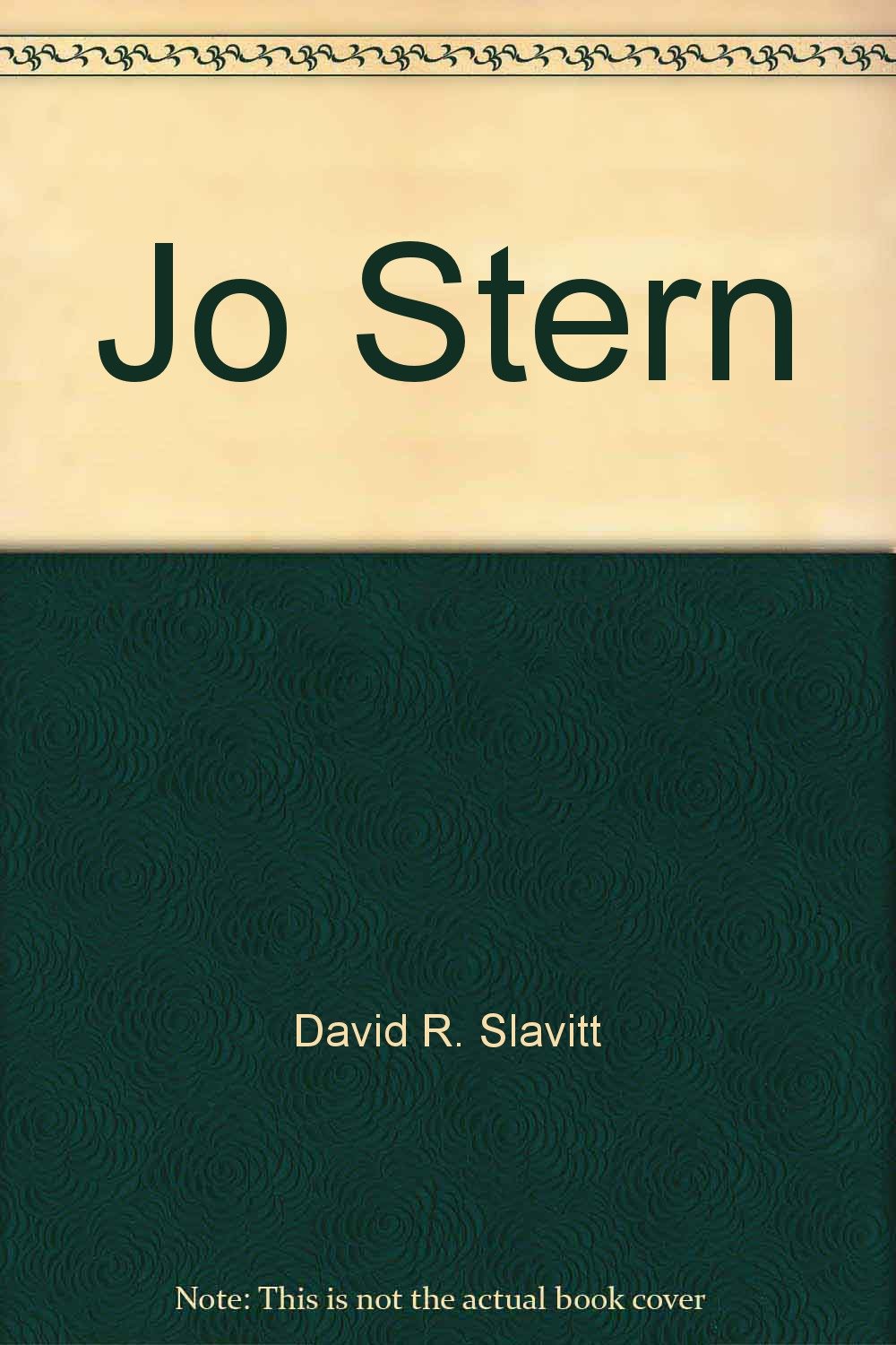 Jo Stern: David R. Slavitt: 9780451087539: Amazon.com: Books
