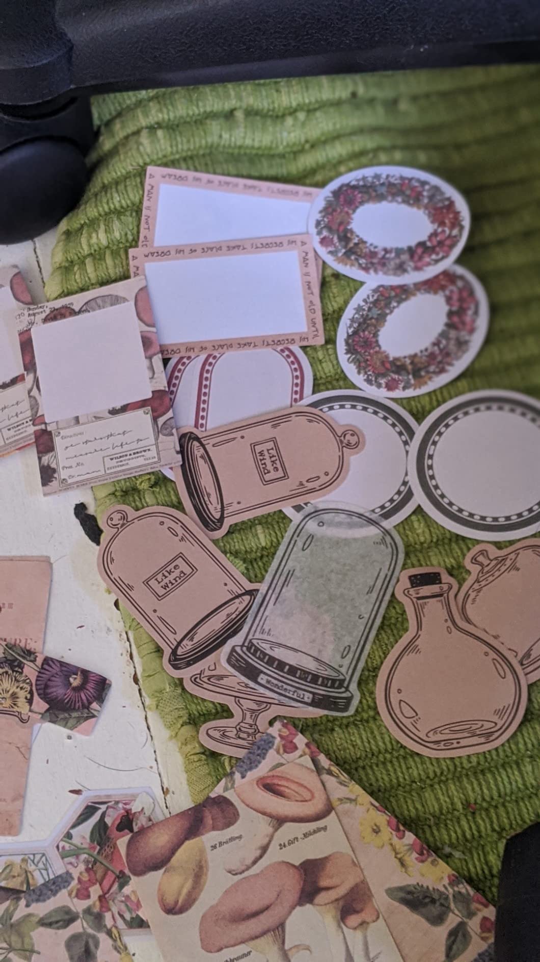 $2/mo - Finance Draupnir 200 Pieces Vintage Scrapbooking Supplies Junk ...