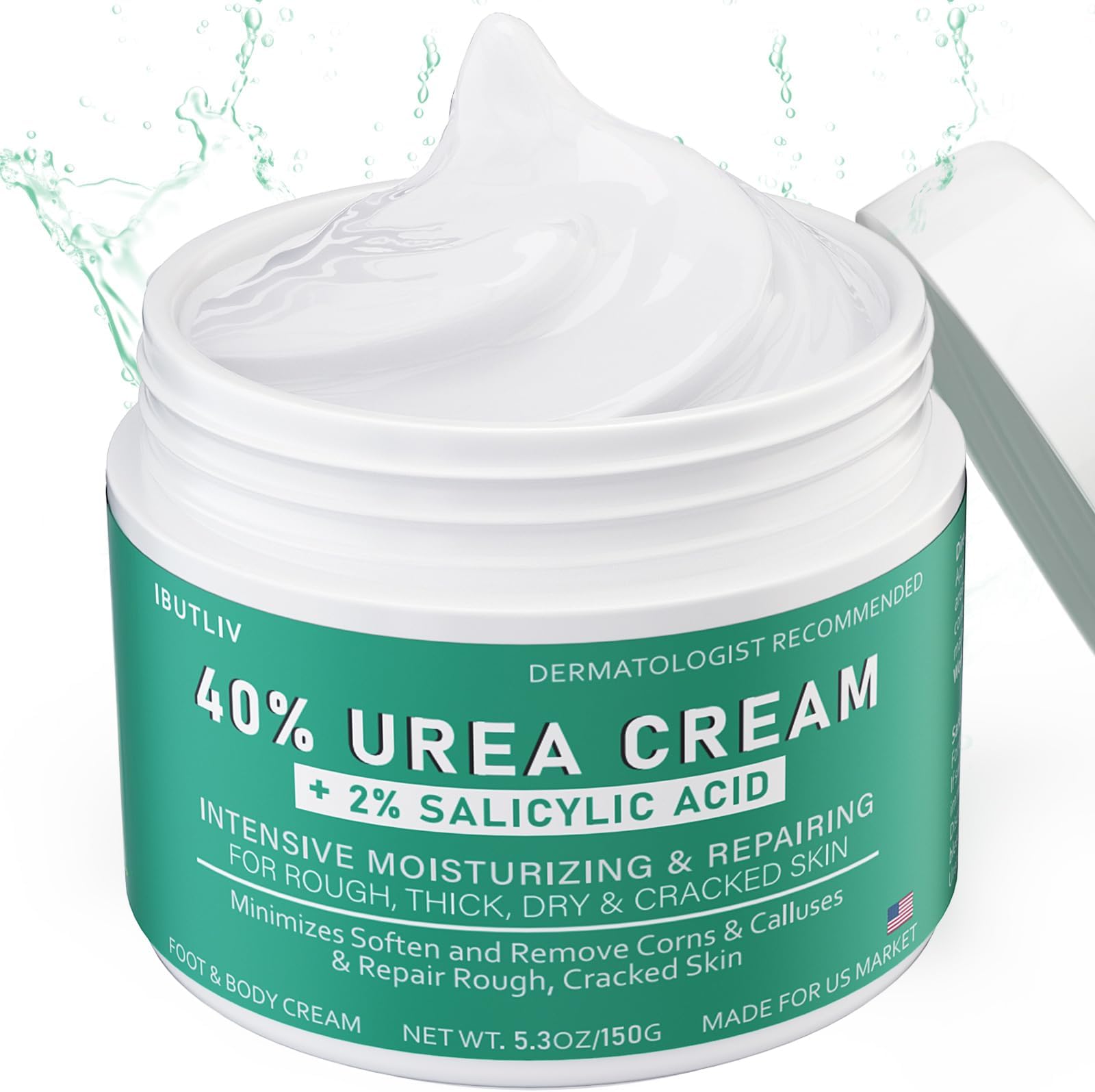Amazon.com : Adellina Urea Cream 40 Percent for Feet Maximum Strength ...