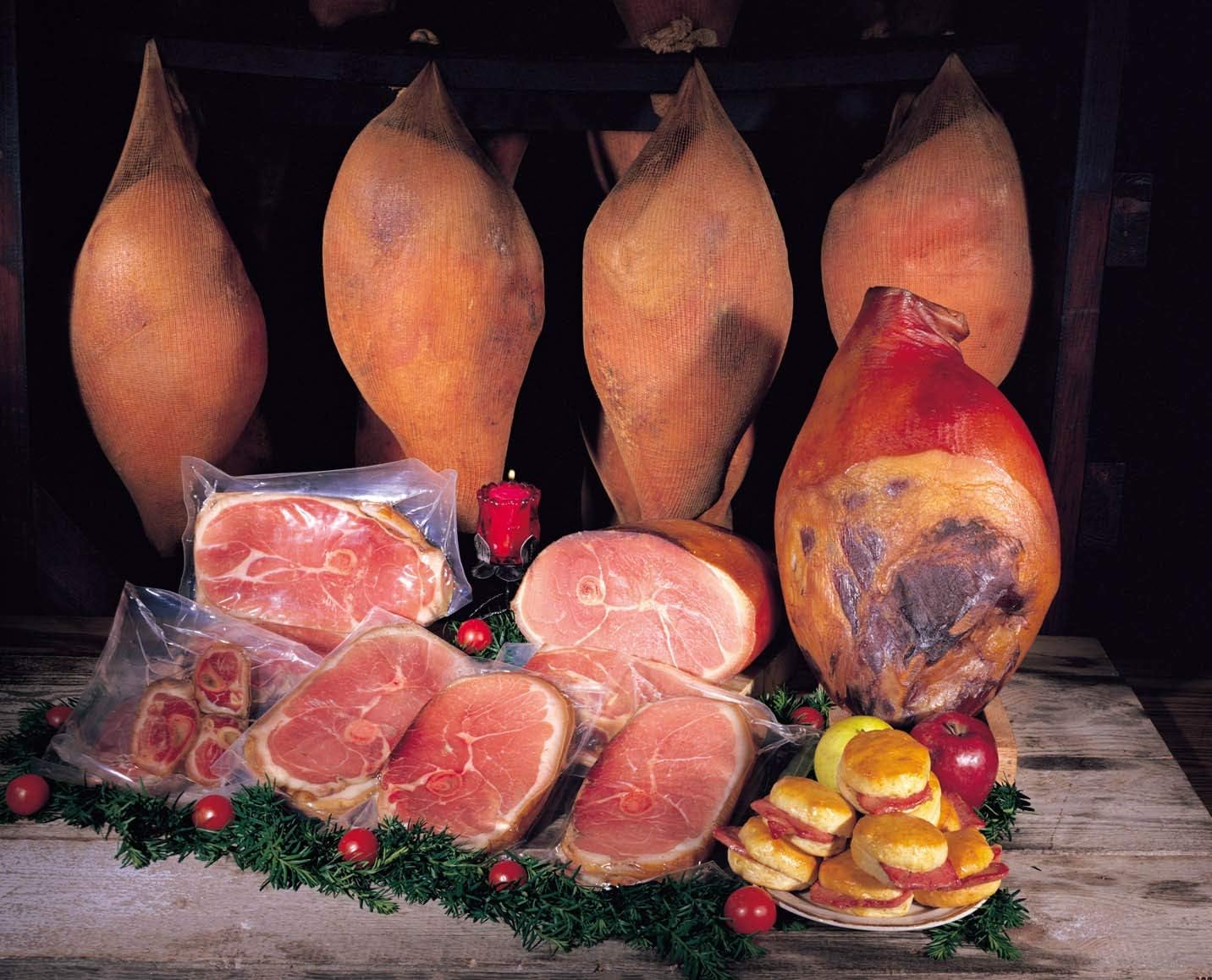 Amazon.com: Burgers' Smokehouse Uncooked Attic Aged Country Ham (Sliced ...