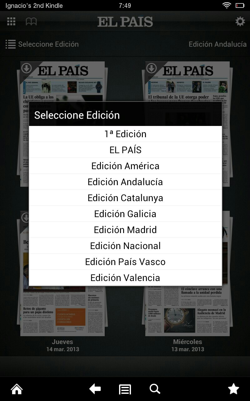 EL PAÍS:Amazon.com:Appstore for Android