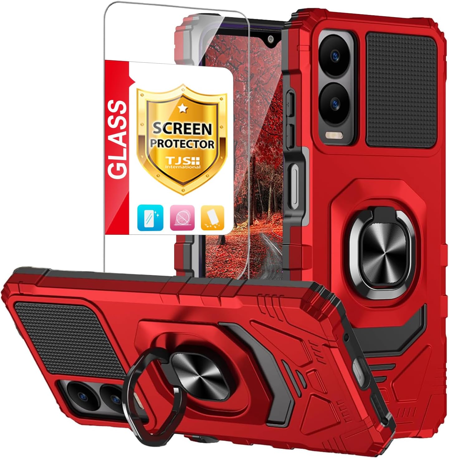 Amazon.com: Aulzaju for Cricket Icon 6 Case/ATT Verge Case with Screen ...