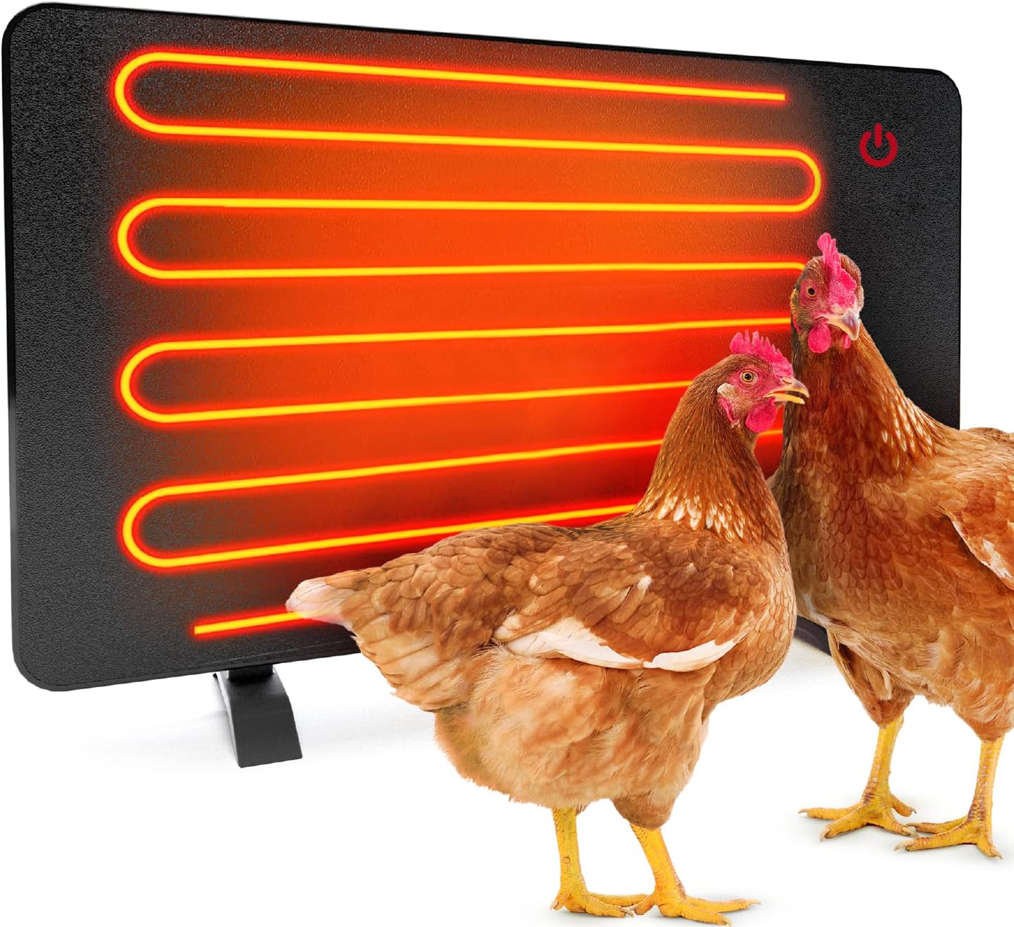 Amazon.com : Cozy Products Safe Chicken Coop Pet Heater 200W Flat Panel ...