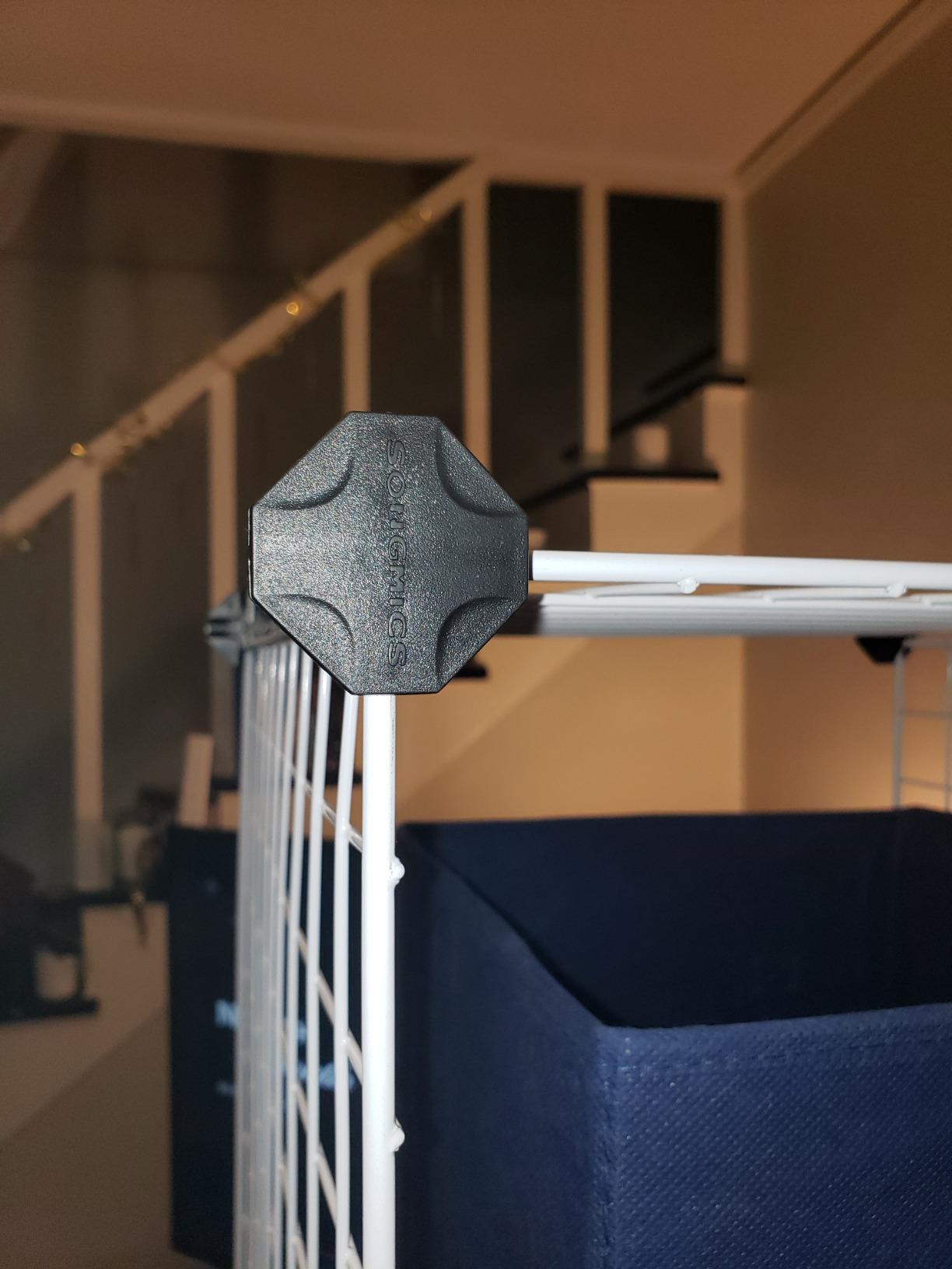 Amazon.com: SONGMICS Plastic Connectors for DIY Wire Cube Storage Unit ...